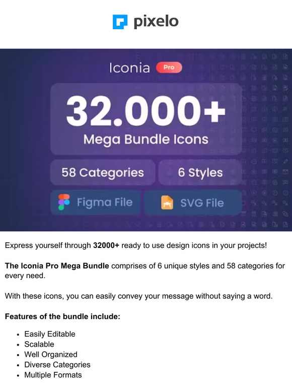 Pixelo: Go Iconic! | Milled