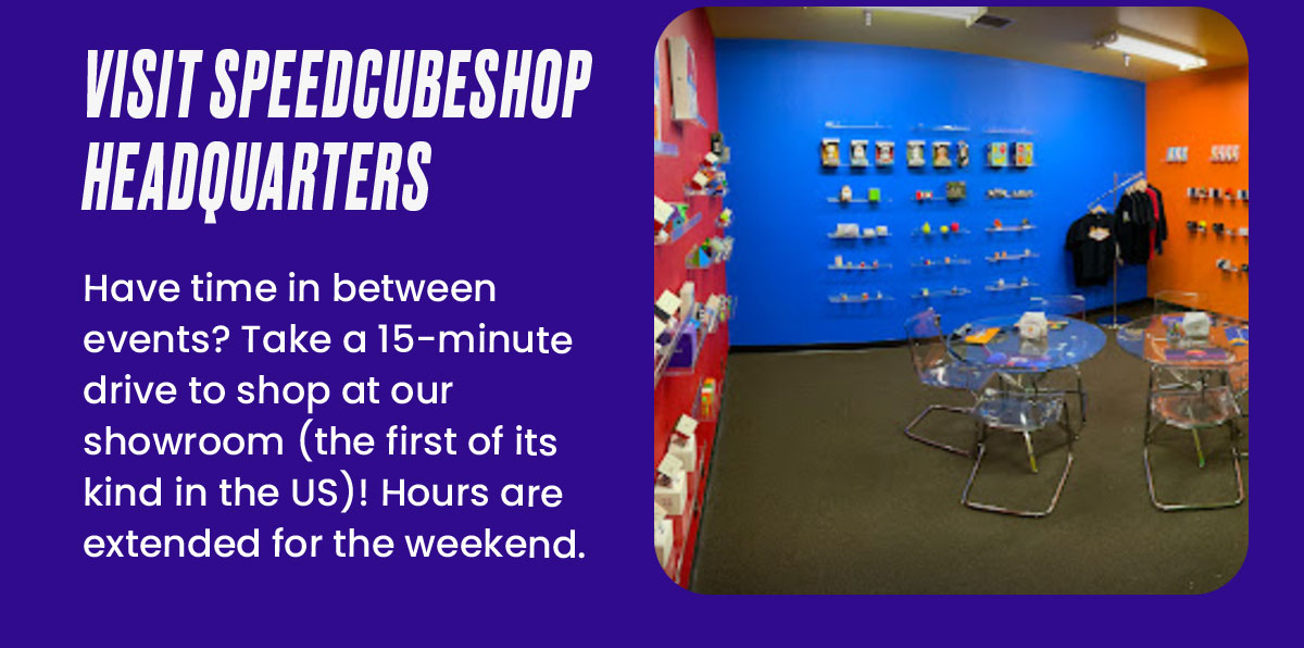 SpeedCubeShop: Get Ready To Secure Your Spot in Vegas! | Milled
