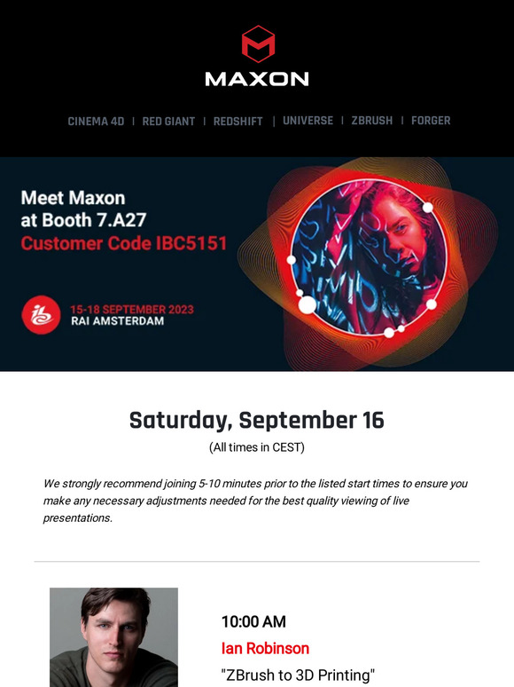 Maxon: Live from IBC 2023 Amsterdam – Day 2 | Milled