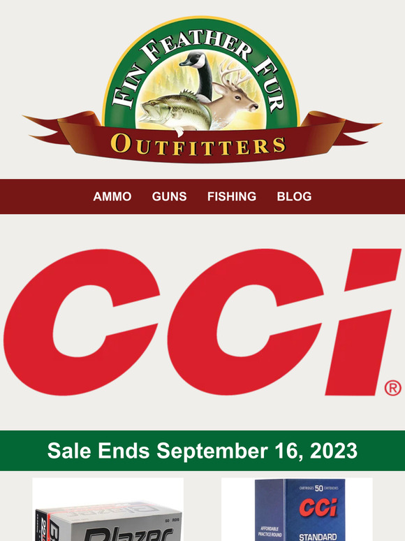 Fin Feather Fur Outfitters: Truckload Pricing On CCI Rimfire Ammo! | Milled