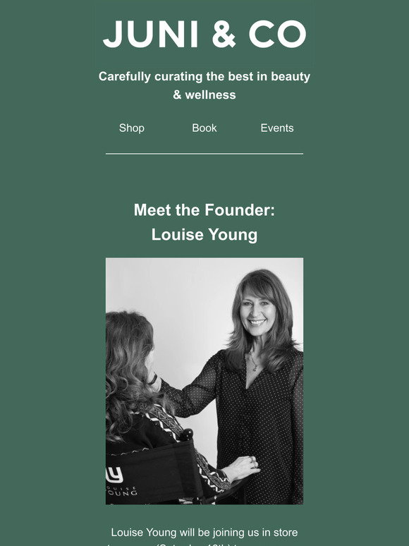 Juni Cosmetics: Meet the Founder: Louise Young | Milled
