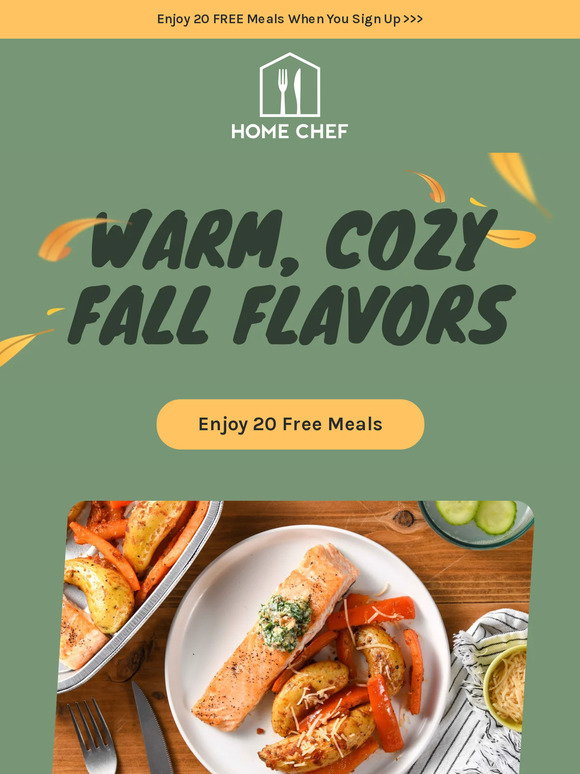 Home Chef: Pumpkin SPICE UP your meal plan with easy-prep, no-mess ...