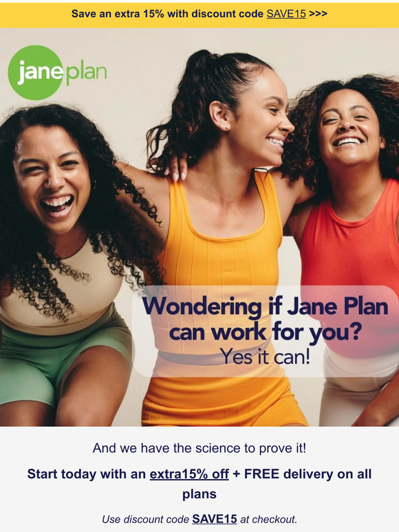 Jane Plan: 3 reasons why Jane Plan works better than other weight loss plans 🙌 | Milled