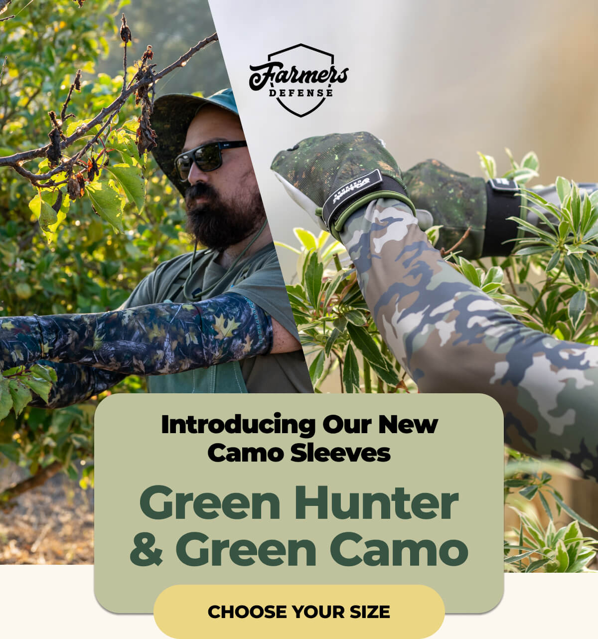 Farmers Defense: Introducing Our New Camo Sleeves: | Milled