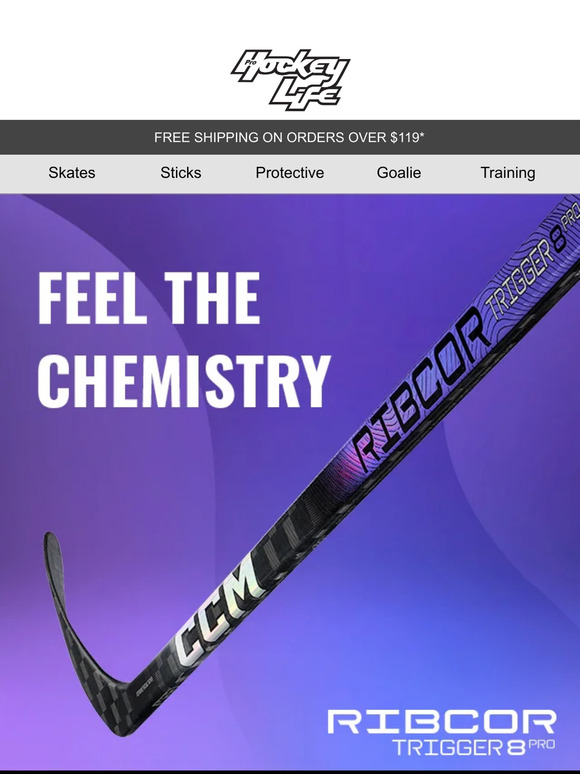 Pro Hockey Life: CCM Trigger 8 Pro Hockey sticks have arrived | Milled