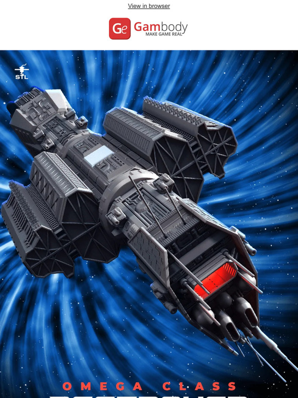 Gambody: Iconic and colossal, EAS Omega Class Destroyer will blow your ...