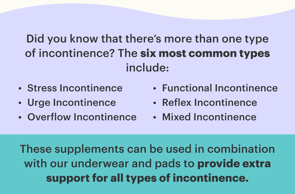 Because: 6 common types of urinary incontinence | Milled