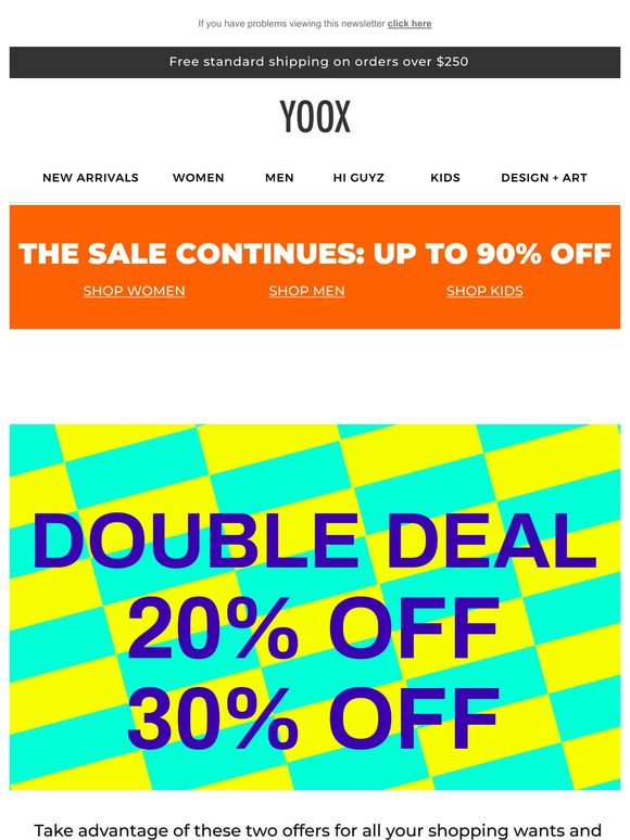 YOOX: Happy Birthday to YOOX: celebrate with us! | Milled