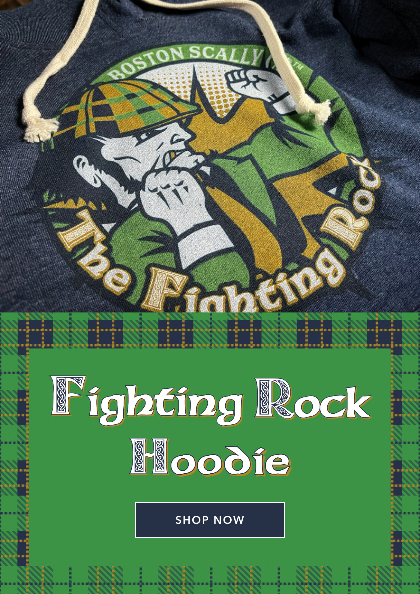Boston Scally: The 'Fighting Rock' is NOW AVAILABLE ☘️💪 | Milled