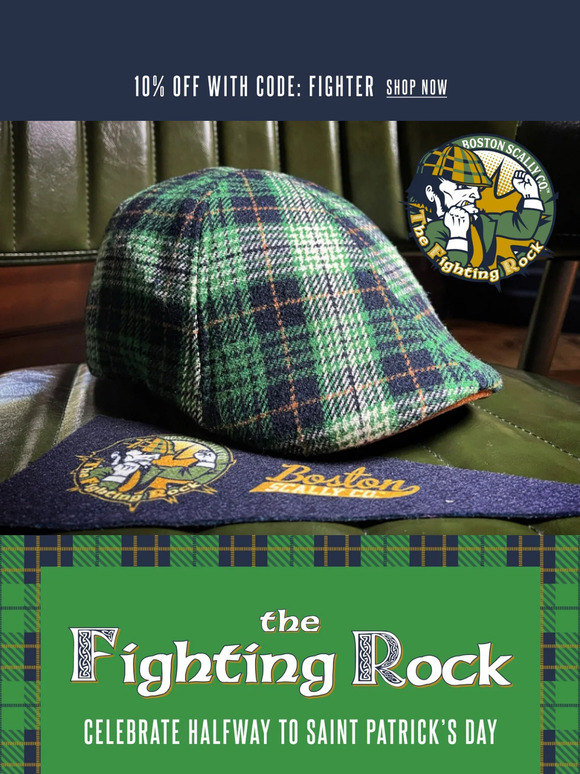 Boston Scally: The 'Fighting Rock' is NOW AVAILABLE ☘️💪 | Milled
