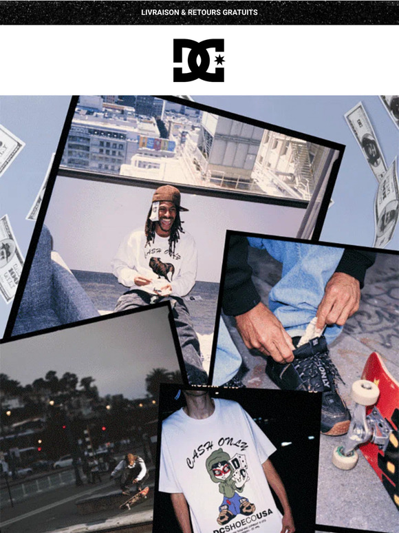 DC Shoes: Cash Only X DC Shoes 💵 | Milled