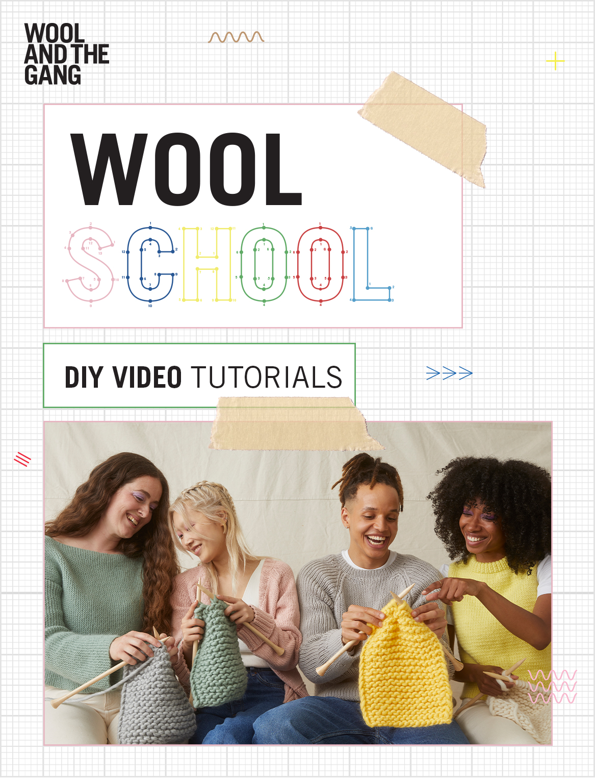 Wool and the Gang: RELAUNCHED: The Wool School Hub | Milled