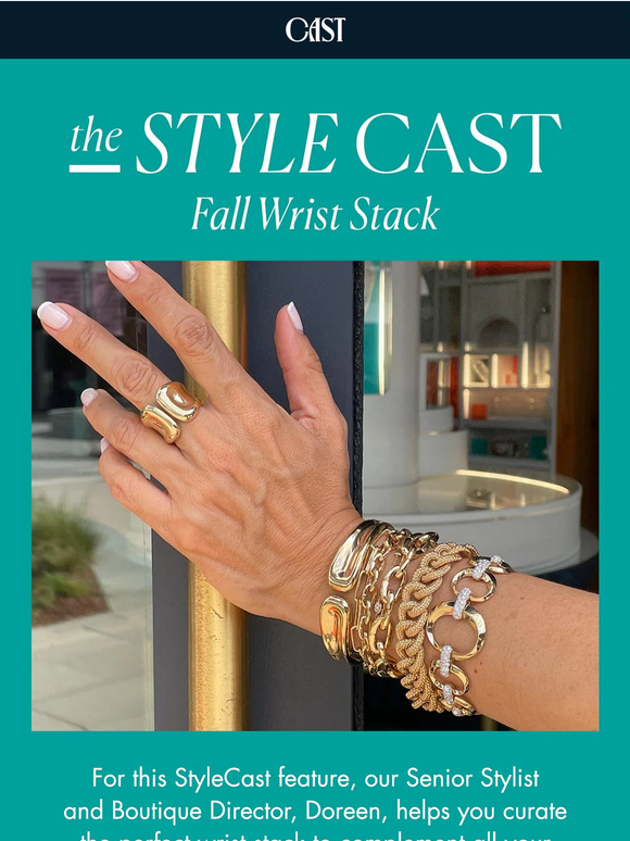 Cast Jewelry: Cast Stylist Tips: The perfect wrist stack | Milled