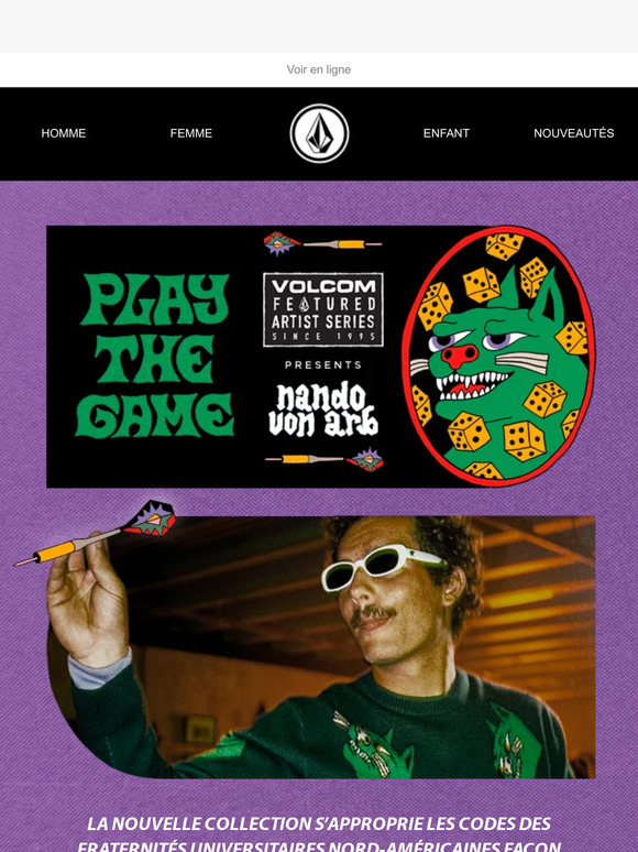 Volcom: Nouvelle collection | Play The Game | Milled