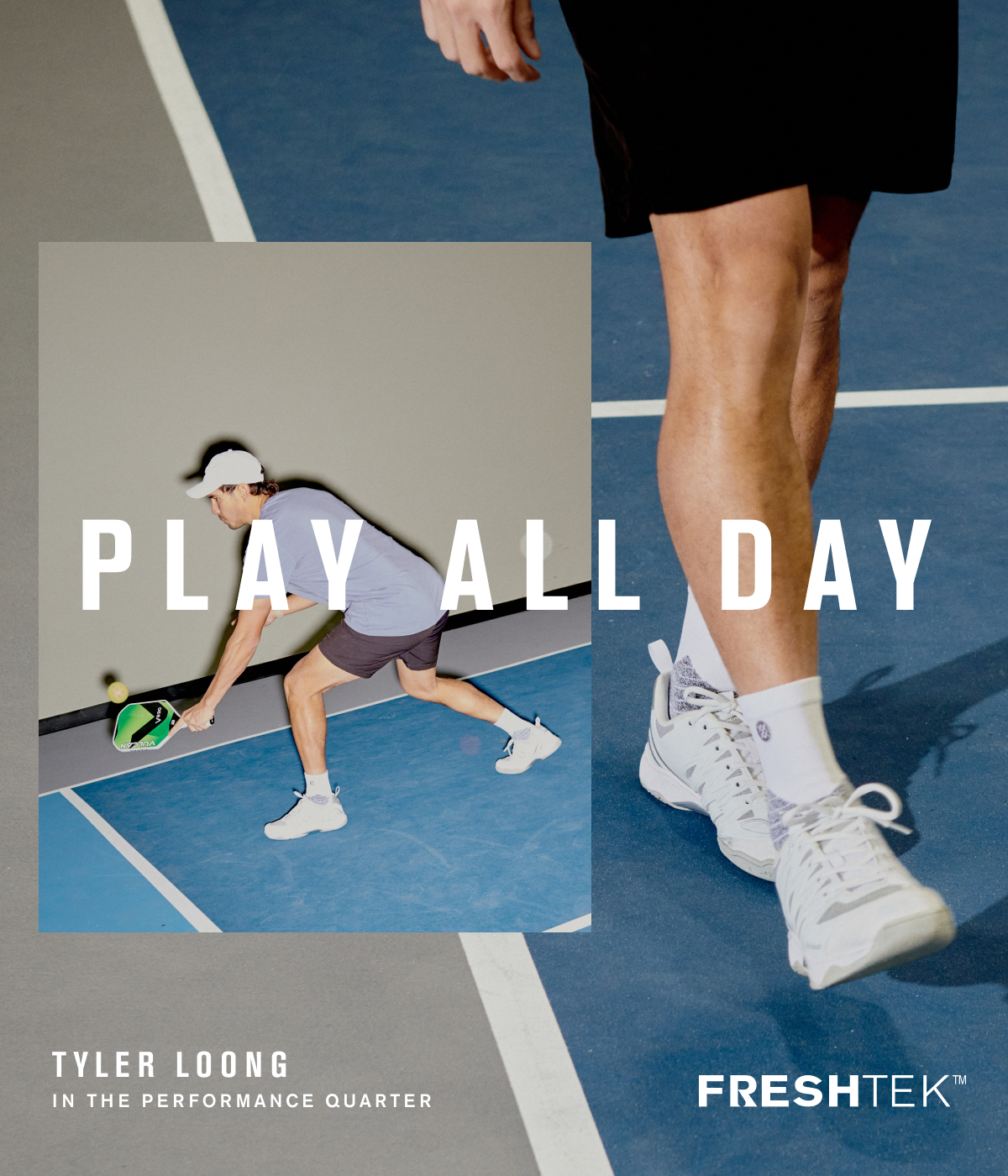Stance: Pickleball Pro Tyler Loong For Stance Performance | Milled