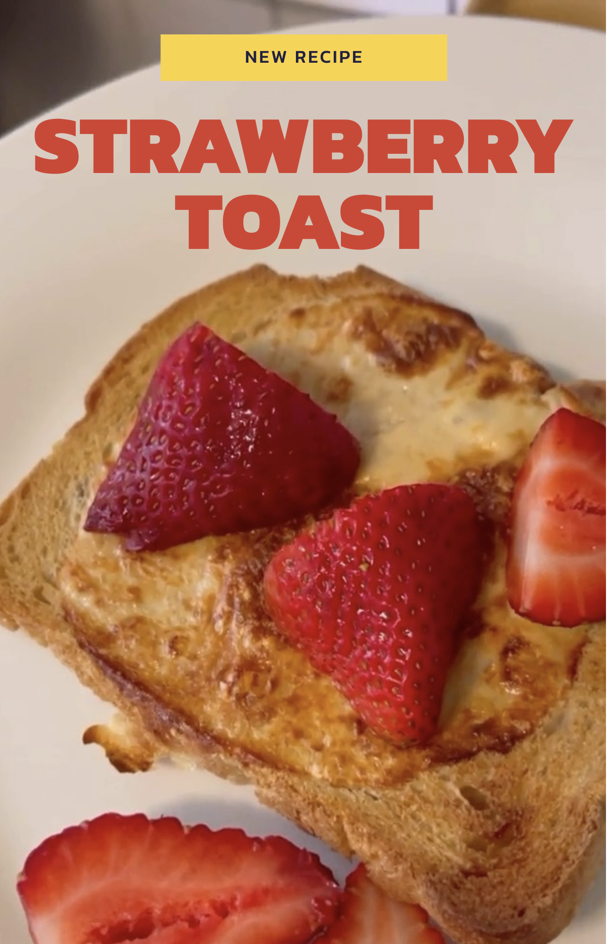 Equip Foods: Quick & Delicious Strawberry Toast Recipe! 🍓 | Milled