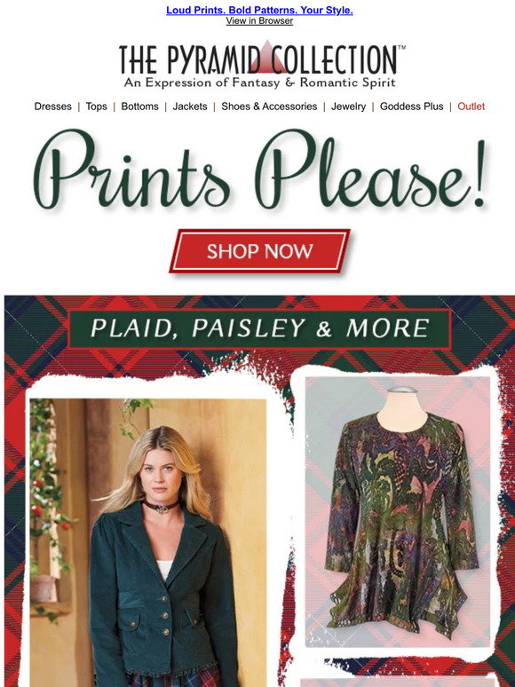 Pyramid Collection: It's ALL About YOUR Style ~ Fall Prints Are Here ...