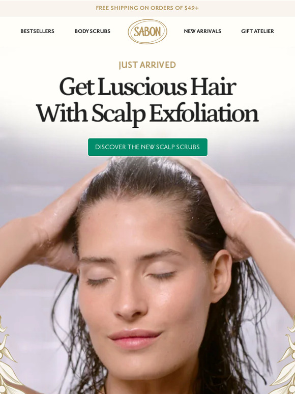 SABON: Get Healthy & Luscious Hair with Scalp Exfoliation | Milled