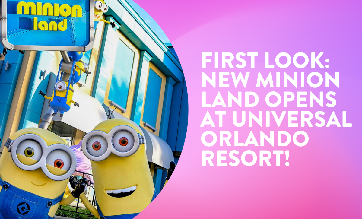 Ocean Florida: First Look: New Minion Land Opens at Universal Orlando ...