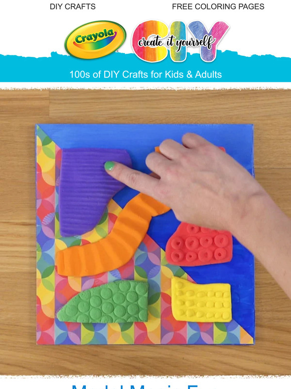 Crayola: Model Magic Crafts for Sensory Explorers | Milled
