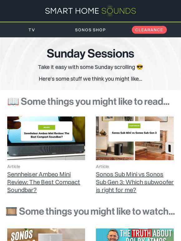 Smart Home Sounds: Our Sunday best 🏆 | Milled