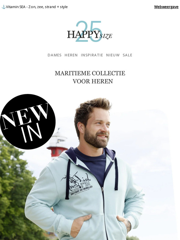 HAPPY size NL: 🌊⚓ Wie houdt er nou niet van de zee? 💙🏖️ | Milled
