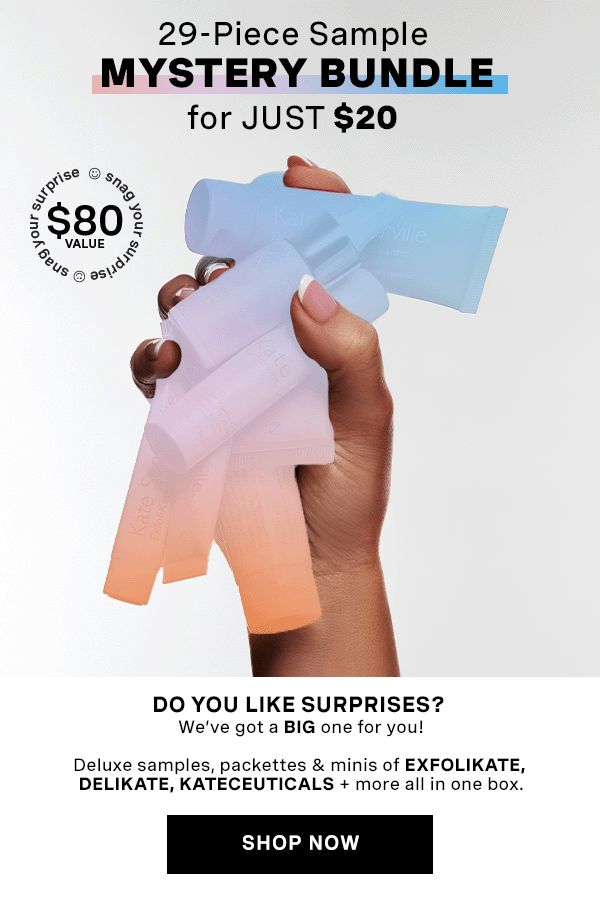 Kate Somerville: Mystery Bundle: 29 skincare essentials for $20 | Milled