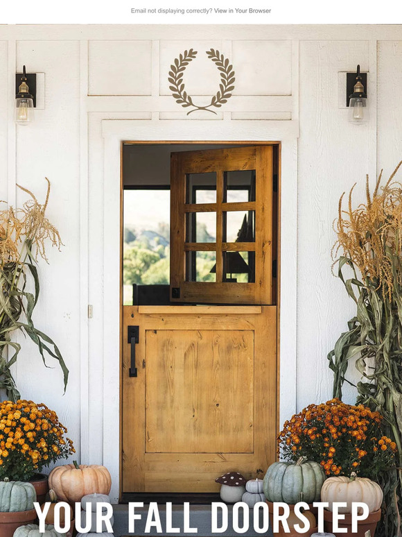 Farmhouse Pottery: 🍁 Dress Up Your Fall Doorstep 🍁 | Milled