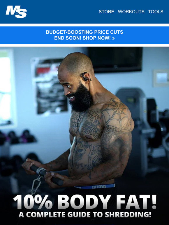 Muscle & Strength: 10% Body Fat: Complete Guide to Shredding | Milled