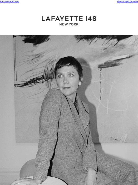 Lafayette 148 NY: The L148 Suit, Starring Maggie Gyllenhaal | Milled