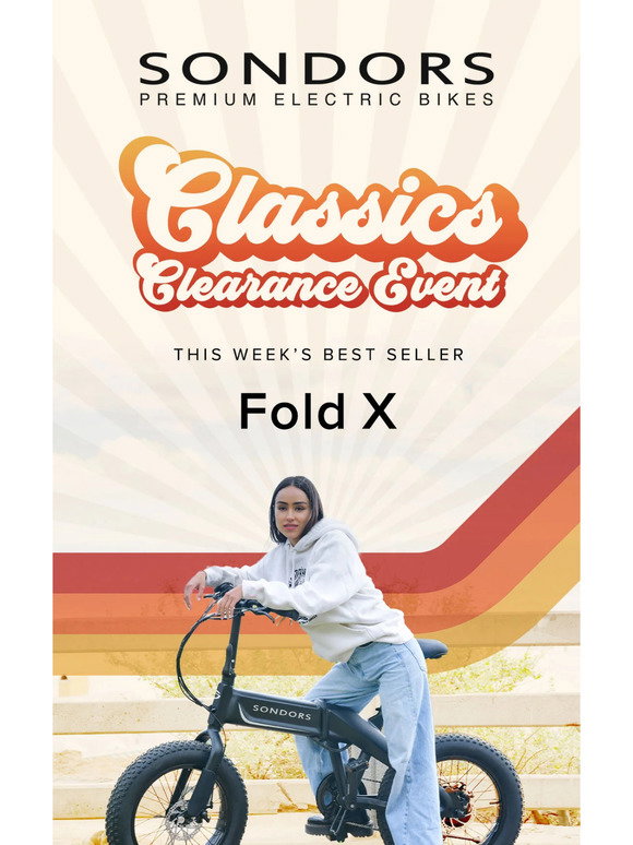 Sondors: This Weeks Best Seller | Our Cult Classic Foldable at $999 😲 ...