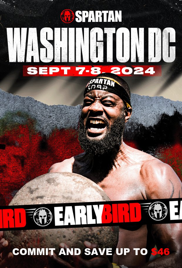Spartan Race: 2024 Spartan Washington D.C.: Now Open 🚨 | Milled