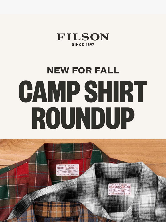 Filson: Camp Shirt Roundup | Milled