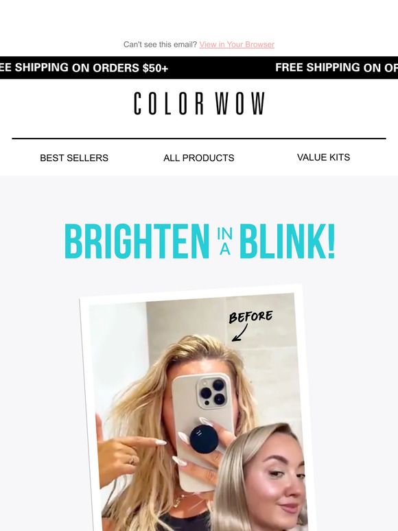 Color Wow: 3 minute miracle for brassy, lackluster color | Milled