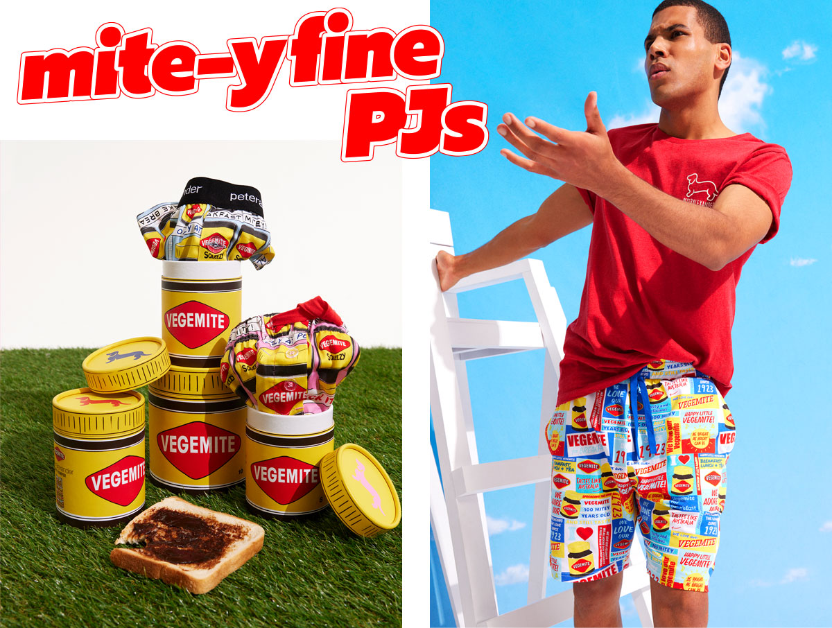 Peter Alexander: PJs to make you a Happy Little Vegemite! | Milled