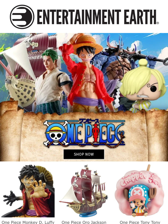 Entertainment Earth: Climb Aboard and Enter the World of One Piece ...