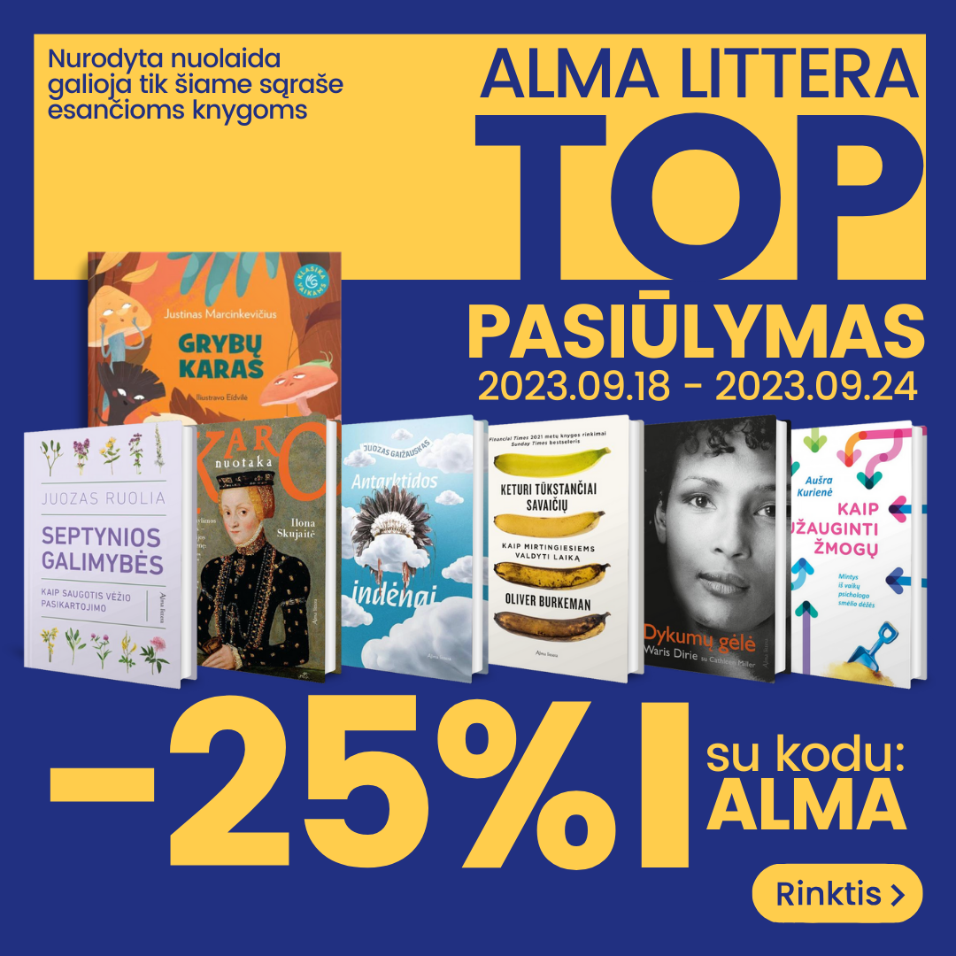 PatoguPirkti: 👑 TOP pasiūlymas leidyklos „Alma littera" knygoms! ⭐ | Milled