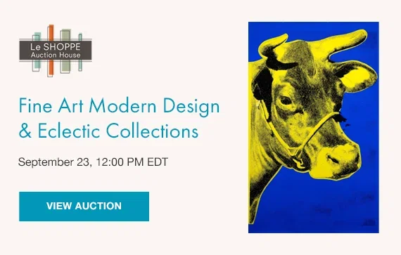 LiveAuctioneers: Le Shoppe Auction House | Fine Art Modern Design ...