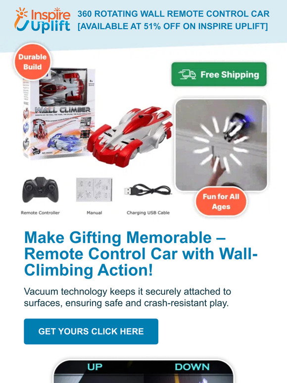 Inspire Uplift: Defy Gravity: The Must-Have Holiday Gift! | Milled