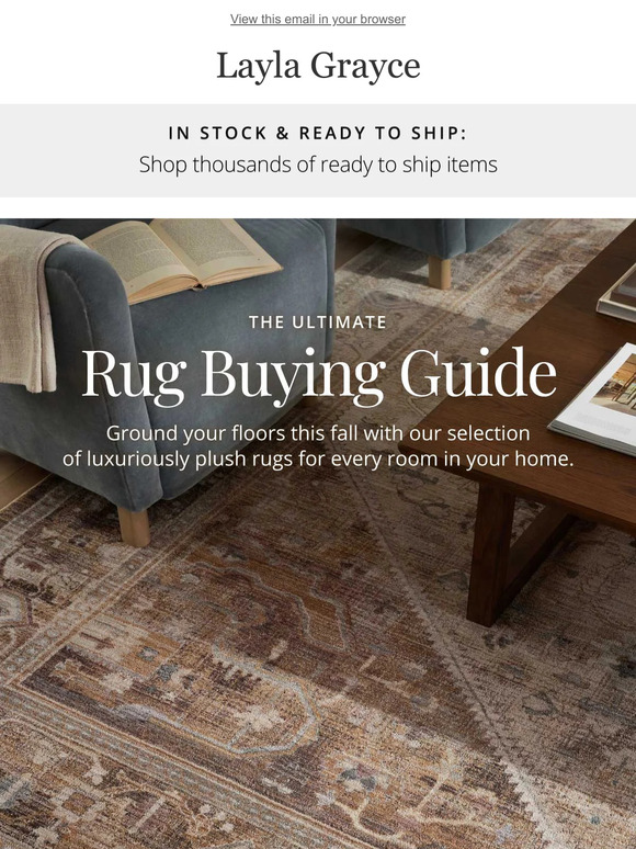 Layla Grayce: Your ultimate rug buying guide | Milled
