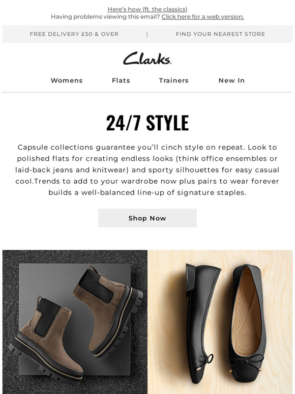 Clarks: Building a capsule wardrobe? | Milled