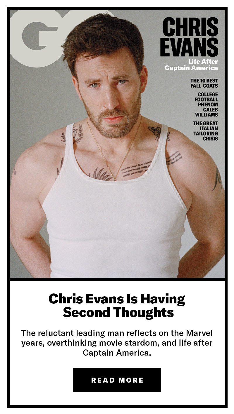 GQ: Our Next Cover Star on Life After Captain America | Milled
