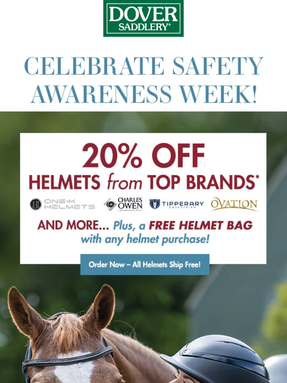 Dover Saddlery: Safety Awareness Week is Here! | Milled