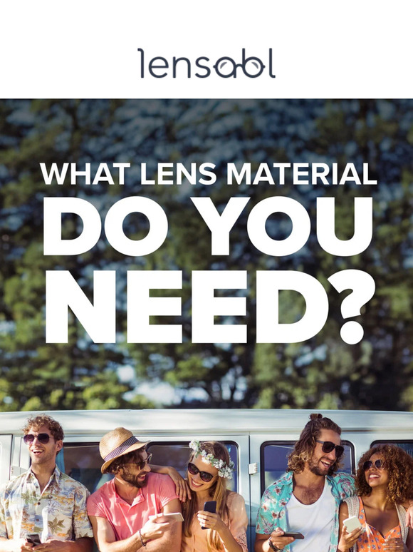 Lensabl: A Breakdown of Lens Materials - Which is Right for You? 👓 | Milled