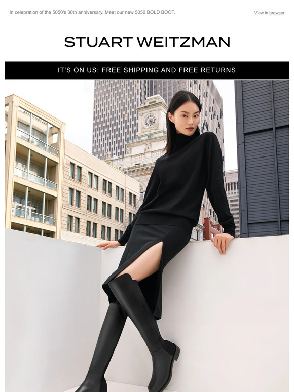 Stuart Weitzman: “Invincibly Iconic” Featuring Supermodel He Cong for Fall 2023 | Milled
