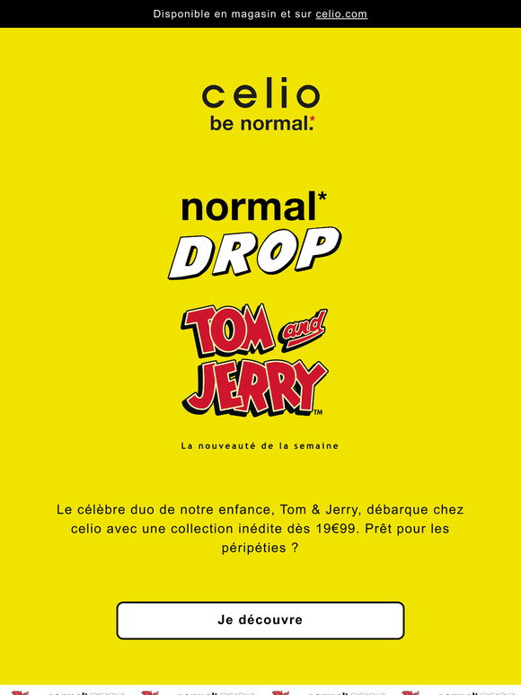 Celio: NORMAL DROP 🐱🐭 Tom & Jerry | Milled