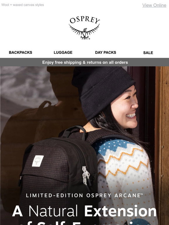 Osprey Packs: Osprey Arcane™ gets the limited-edition treatment | Milled