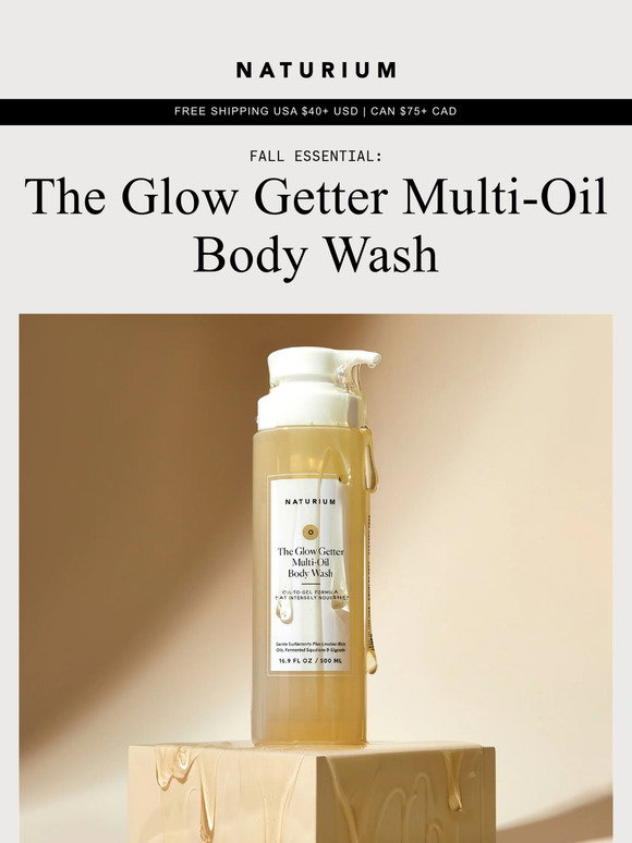 Naturium: The Body Wash You Need This Fall | Milled