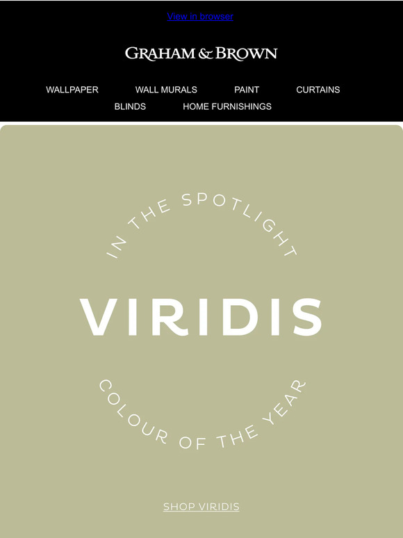 Graham & Brown: In The Spotlight: Viridis | Our Colour Of The Year 2024 ...
