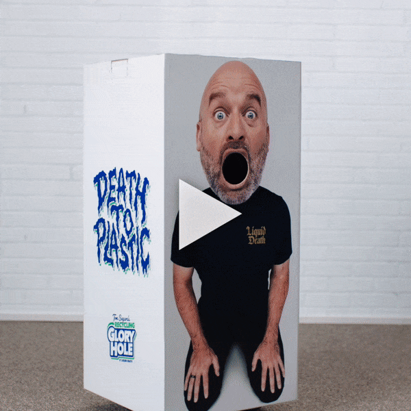Liquid Death Tom Segura S Recycling Glory Hole Milled